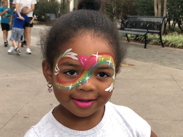 Face Painting with Anjuli - Hville Blast