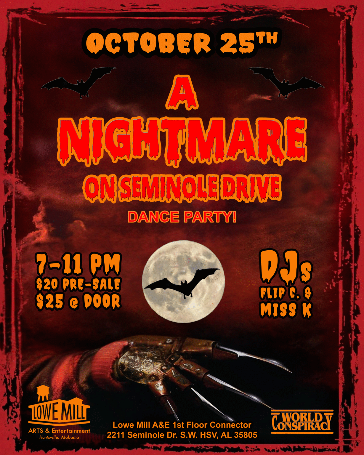 Nightmare on Seminole Drive: Dance Party! - Hville Blast