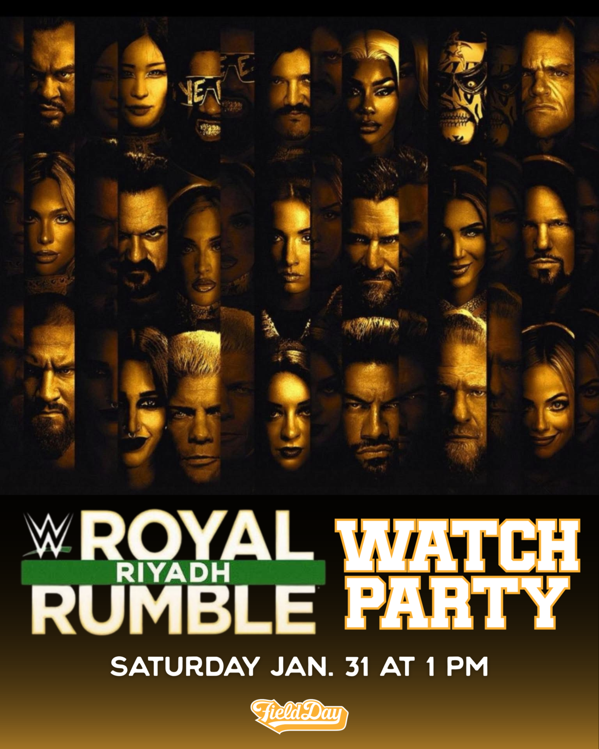 WWE Royal Rumble Watch Party - Hville Blast